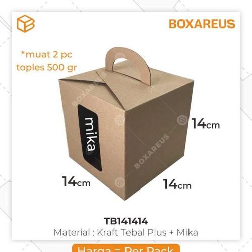 Jual tb141414 | box. kemasan. packing. dus. cake box. gift box ...
