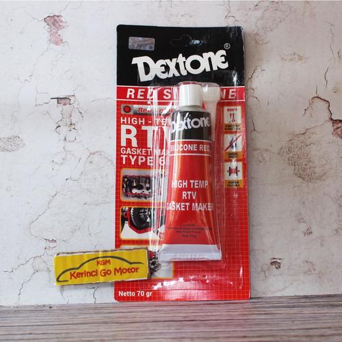 Jual DEXTONE RED SILICONE 70gr HIGH TEMP RTV GASKET MARKER TYPE 650 ...