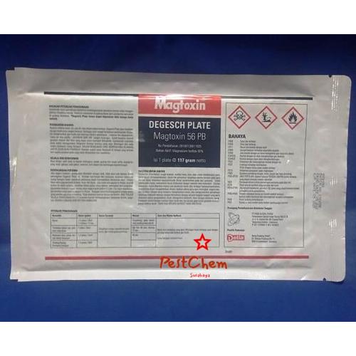 Jual Degesch Plate Magtoxin 56 PB Magnesium Phosphide Obat Fumigasi ...