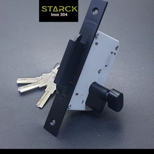 Jual Lock body kunci sliding stainless 304 STARCK body kunci pintu ...