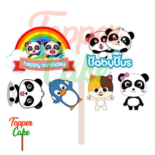 Jual Topper Cake Baby bus kartun / Hiasan Kue Ulang Tahun - Kab ...