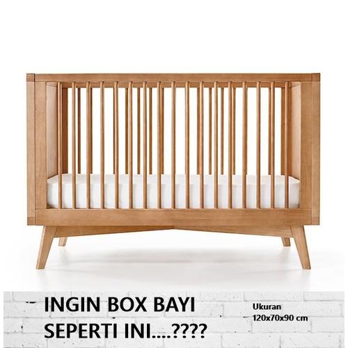 Jual Baby Box Little Brown Bear 4 way Box Bayi Minimalis - Kayu Mahoni ...