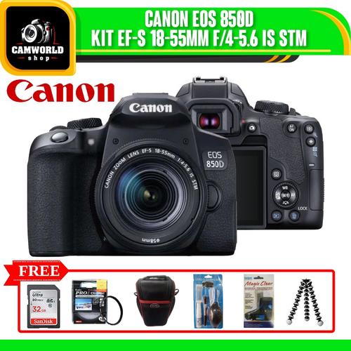 Promo Canon EOS 850D Kit EF-S 18-55mm F/4-5.6 IS STM - Standard ...