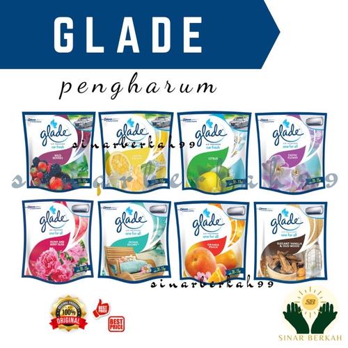 Jual Glade Pengharum Ruangan dan Parfum Mobil 70 Gram All Varian - Kota ...