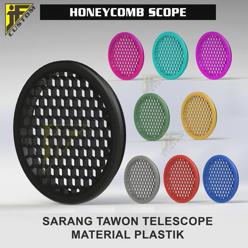 Jual honeycomb scope - biru tosca - Kab. Pemalang - jf.custom | Tokopedia