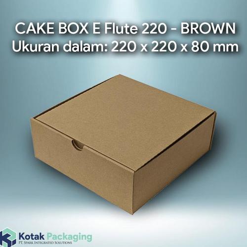Jual kardus karton box, 22x22x8, dus makanan, pizza, kue, roti, barang ...
