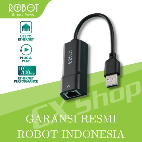 Promo USB to LAN Robot EA10 Ethernet Adapter USB 2.0 100Mbps - Jakarta Pusat - cxshop | Tokopedia
