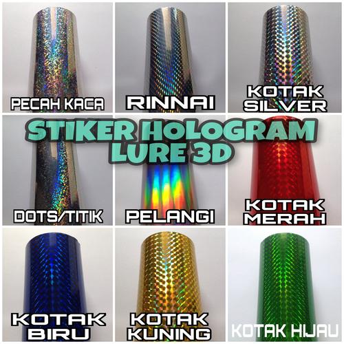 Jual STIKER HOLOGRAM / STICKER LURE 3D HOLOGRAM BERBAGAI UKURAN DAN ...