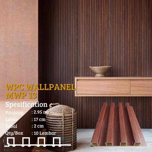 Jual WPC Wallpanel minimalis hiasan dinding Harga Perlembar - MWP 01 ...