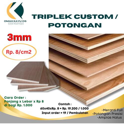 Jual Triplek Multiplek 3mm Potongan / Custom - Kota Tangerang - Omah ...