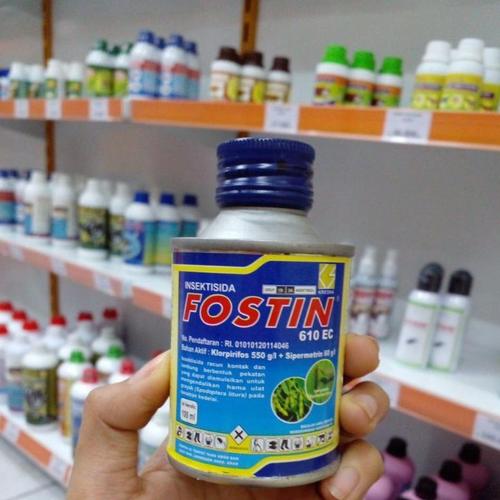 Jual FOSTIN 610 EC 100ML. Insektisida Pengendali Hama pada Tanaman ...