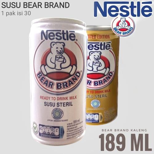 Jual Susu beruang bear brand 189 ml 1 dus isi 30 kaleng susu steril ...