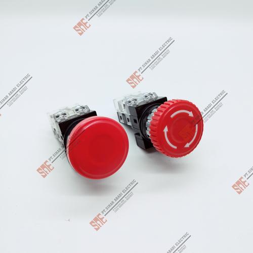 Jual Emergency Push Button Hanyoung Push / Turn Reset 5A 250VAC - Push ...