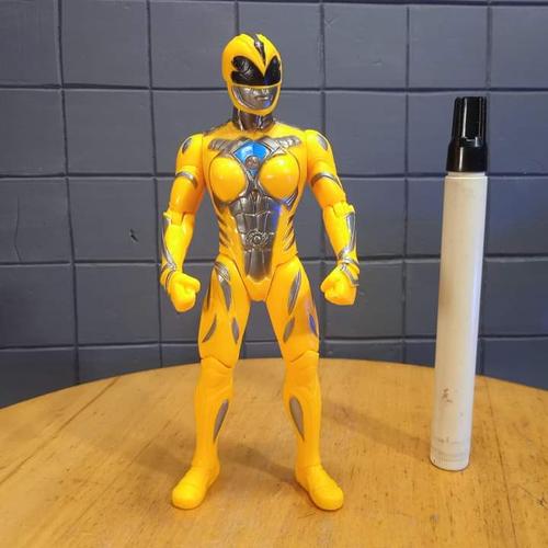 Jual mainan action figure yellow ranger mmpr mighty morphin power ...