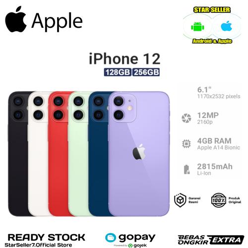Jual iPhone 12 64 GB New Garansi Resmi ibox 1 Tahun - iP 11 64 GB ...