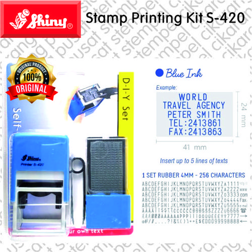 Jual Stempel Shiny S-420 (Set) / Stempel Bongkar Pasang - Kab. Bekasi ...
