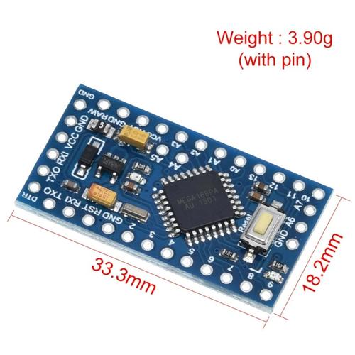 Jual ProMini ATmega328P 3.3V 8 MHz Arduino Pro Mini Arduino Compatible ...