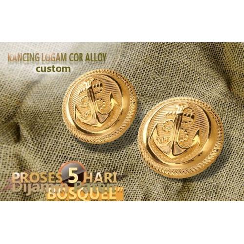 Jual Produksi kancing jas almamater logam logo kampus universitas ...