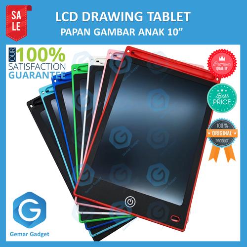 Jual LCD Drawing Tablet 10" Papan Tulis Gambar Anak Board - 10 ...