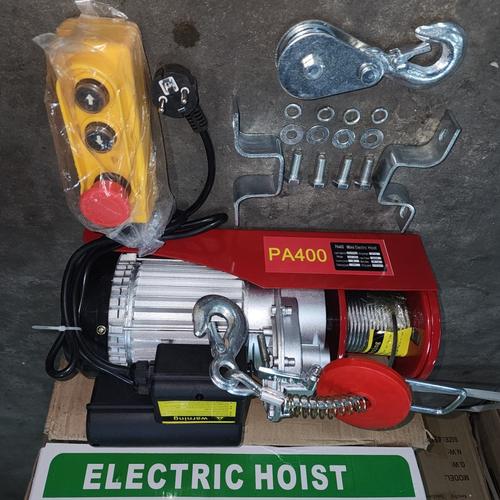 Jual KATROL ELECTRIC HOIST PA400 AC 220V KATROL KEREKAN ELEKTRIK 400 KG ...