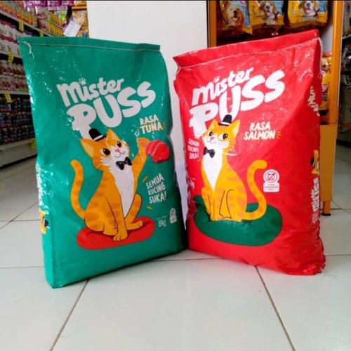 Jual Mister pus Tuna & Salmon 8kg - Makanan kucing Dry food - Ekspedisi ...