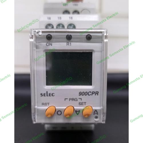 Jual SELEC 900CPR-3 CPR DIGITAL CURRENT RELAY PROTEKSI PFR PHASE ...