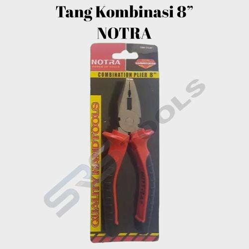 Jual NOTRA Tang Kombinasi 8 Inch - Tang Jepit Karet 8" - Combination ...