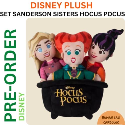 Jual PO Boneka DISNEY SET SANDERSON SISTERS HOCUS POCUS Plush Doll ...