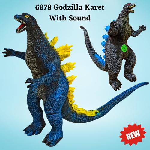 Jual 6878 Godzilla Panjang 1 Meter Bahan Karet With Sound / Action ...