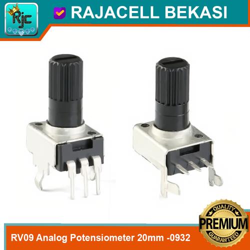 Jual RV09 0932 Potensiometer Analog Potentiometer 10K 20K 50K 100K ...