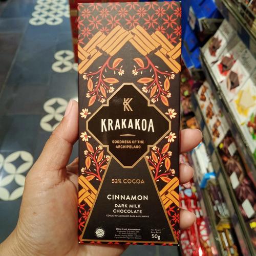 Jual Krakakoa Dark Milk Chocolate 53% Cinnamon 50gr - Jakarta Barat ...
