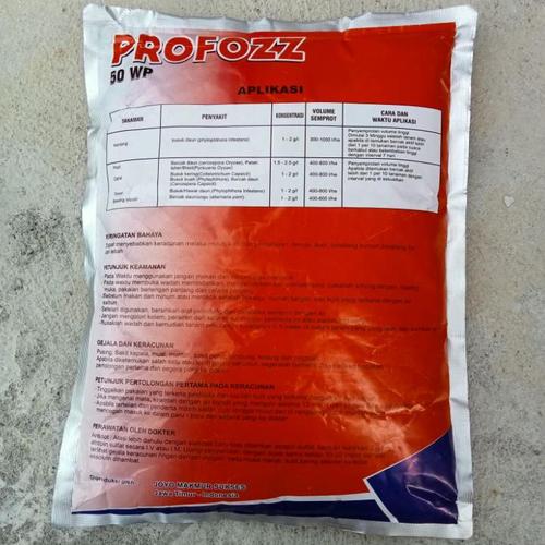 Jual Fungisida sistemik PROFOZZ 50 WP 250 gram untuk mengendalikan ...