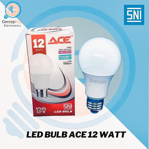 Jual Lampu LED Bulb ACE 12 Watt Putih E27 - Kota Surabaya - GercepKuy ...