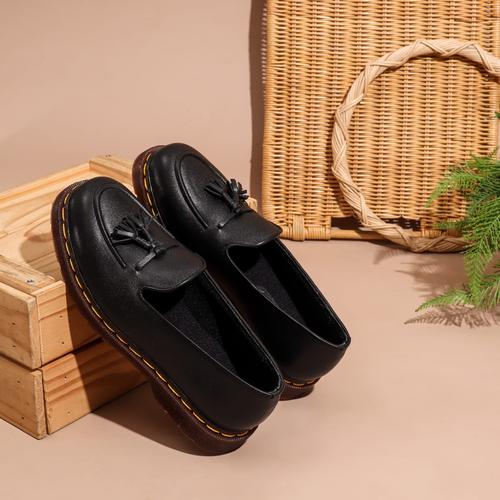 Jual sepatu tassel loafers wanita pria sepatu sepatu slip tassel ...