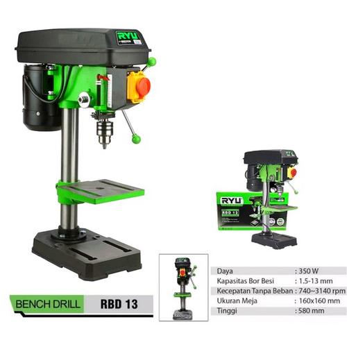 Jual RYU Bench Drill RBD 13 / RBD13 Mesin Bor Duduk - Jakarta Utara ...
