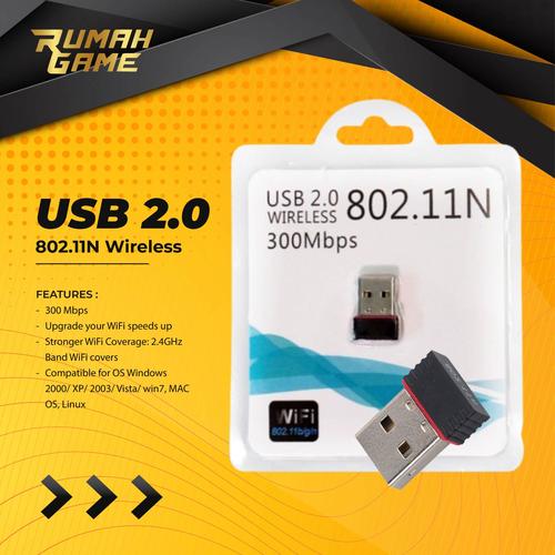 Jual USB WIFI RECEIVER / Wireless Adapter 802.11N 300MBPS LV-UW03 USB 2.0 - Kota Semarang ...