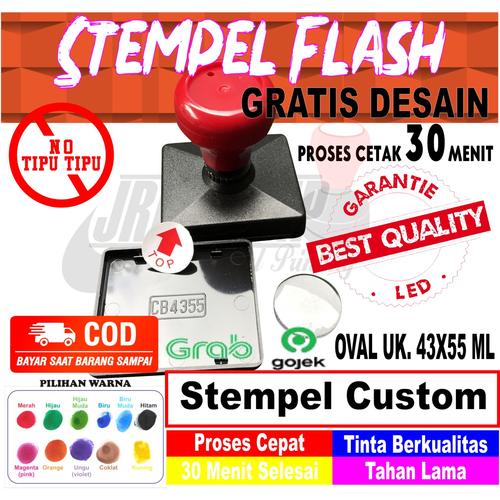 Jual STEMPEL CUSTOM / STEMPEL PERSEGI 43X55 / STEMPEL BESAR LOGO - Kota ...