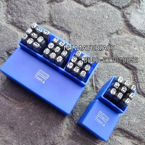 Jual Alat Ketok Huruf Angka 7 Mm MASUS Stamp Punch Letter & Figure ...