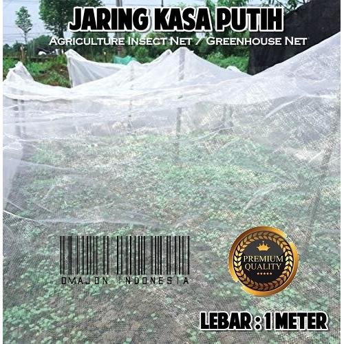 Jual Jaring Kasa Putih Taiwan Meteran/ Jaring Hama Serangga Pertanian ...