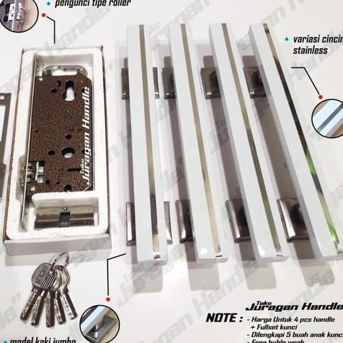 Jual satu set handle pintu rumah 33 cm 45 cm gagang pintu minimalis ...