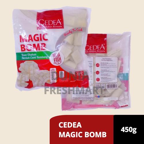Jual CEDEA MAGIC BOMB 450GR IKAN OLAHAN BENTUK CUMI KEMBANG SQUID BALL ...