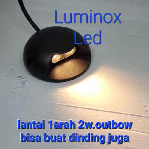 Jual lantai led outbow 2watt 2w 1arah / dinding led 1Arah 2 watt 2mata ...