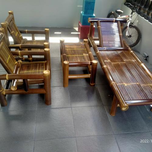 Jual PROMO Bale Sender/kursi set Bambu/kursi unik/barang antik - Kab ...