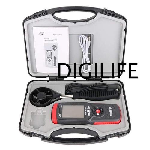 Jual Anemometer Data Logger Wind CFM CMM Benetech GT-8907 Air Flow ...
