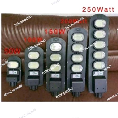Jual NEW Lampu Jalan Led 250W 250Watt SMD Solar Cell PJU Jalan Tenaga ...