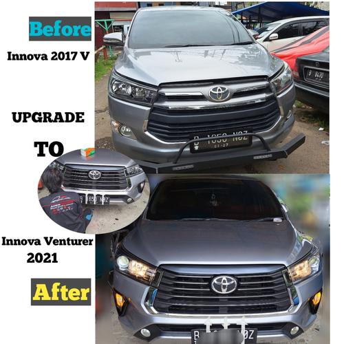 Jual Upgrade Toyota innova 2016 2017 ke innova 2021 2022 bagian depan ...