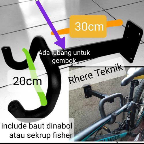 Jual gantungan sepeda dinding - baut dinabolt - Kab. Bogor - Cahaya ...