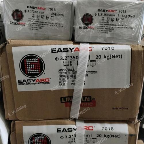 Jual Kawat Las E7018 Lincoln Easy Arc E7018 Electrode - 4.0mm - Jakarta ...
