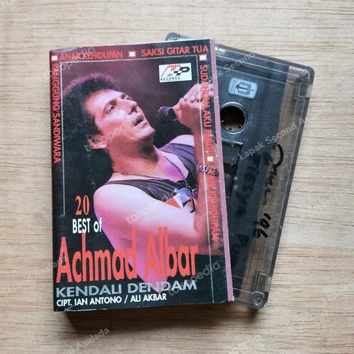 Jual Kaset Achmad Albar 20 Best of Kendali Dendam/musica studio - Kota ...