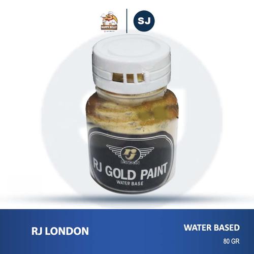 Jual Cat Kayu / Besi Gold/ Emas RJ 80 Gr Water Base / Campuran Air MAS ...
